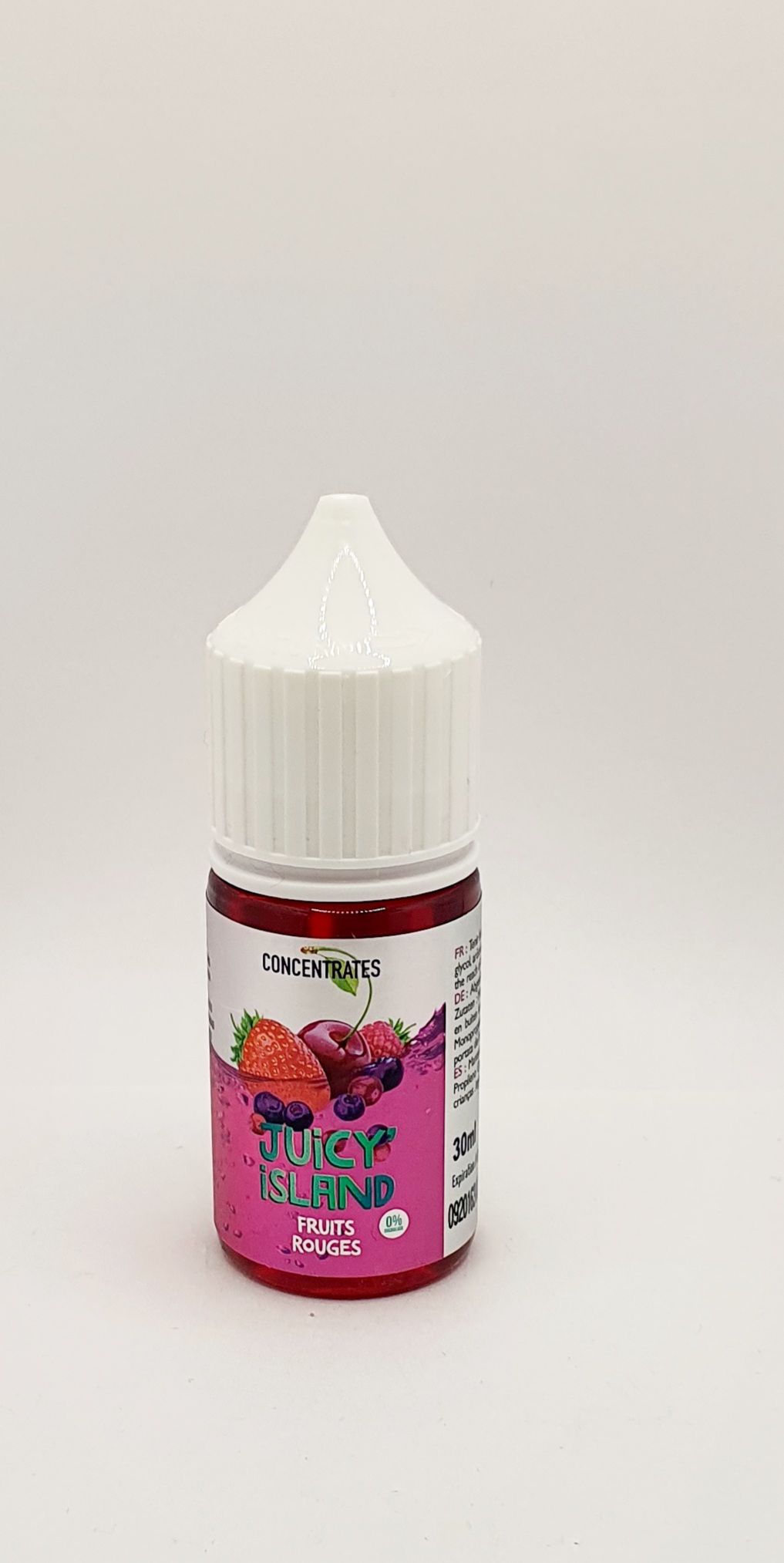 Concentré Juicy island Fruits rouges 30ml - Comptoir de la Vape